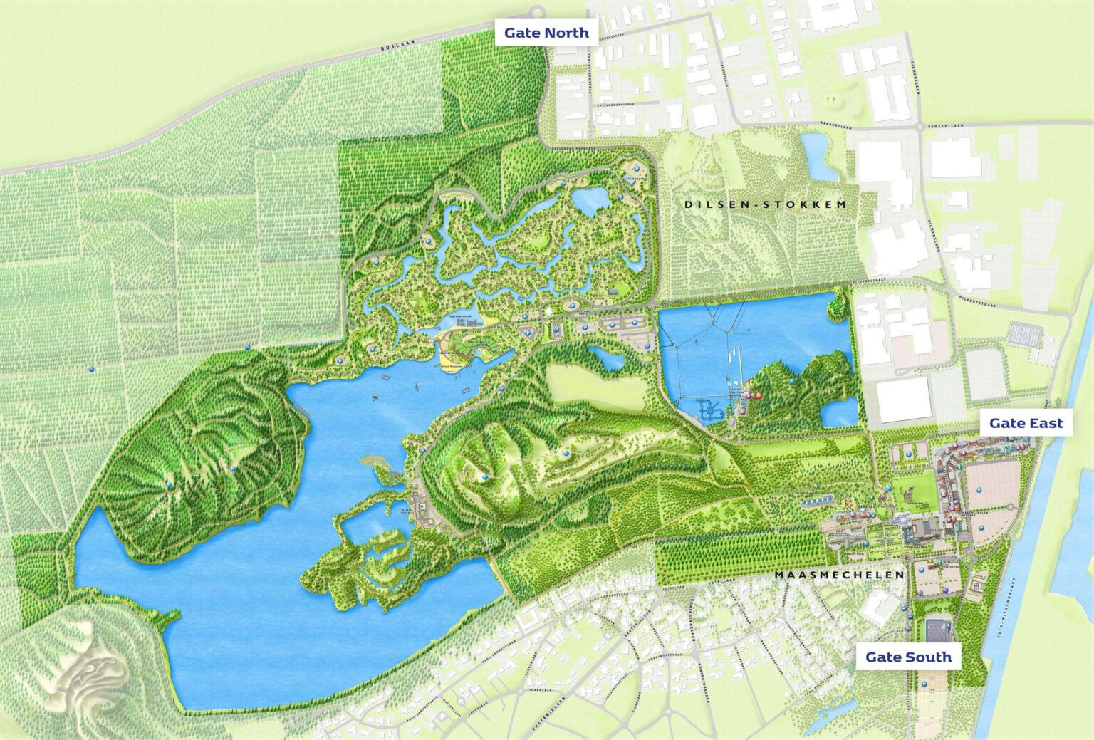 Plattegrond – Terhills